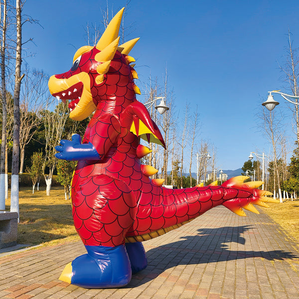 Inflatable cartoon dragon costume – Yiyang Xing Digital Technology ...