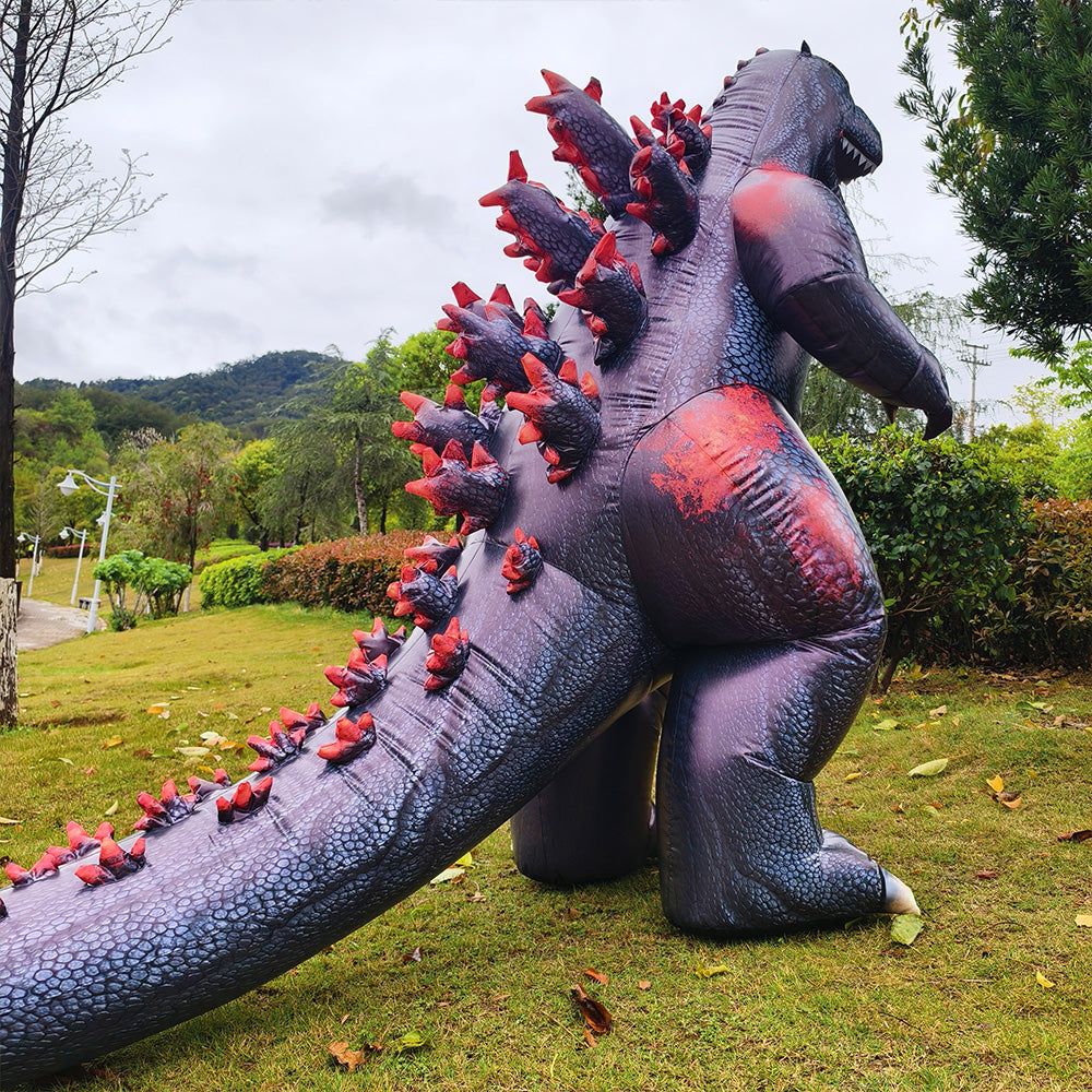 Burning Godzilla inflatable costume, monster cosplay – Yiyang Xing ...