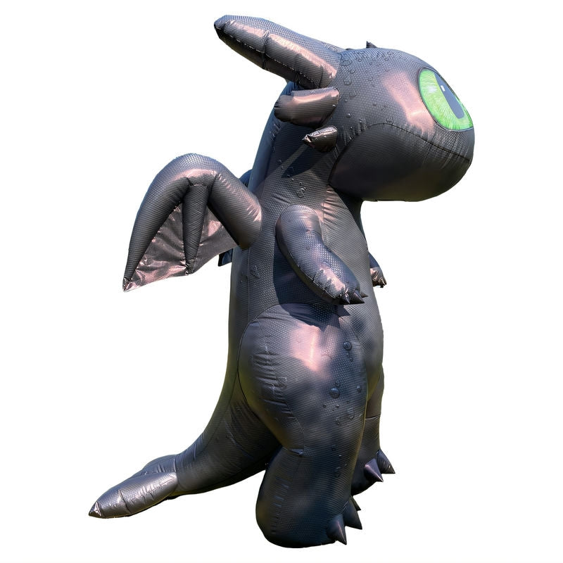 Toothless inflatable costume, cute black dragon – Yiyang Xing Digital ...