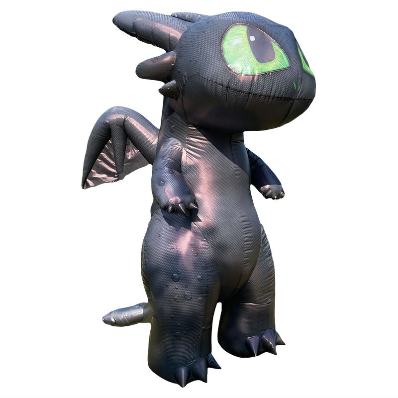 Toothless inflatable costume, cute black dragon – Yiyang Xing Digital ...